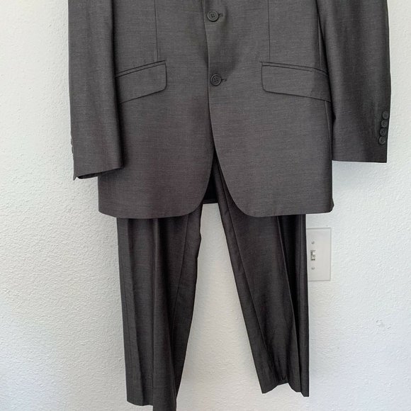 Renoir | Suits & Blazers | Renoir Regular Fit Super 2s Gray Suit R3832 ...